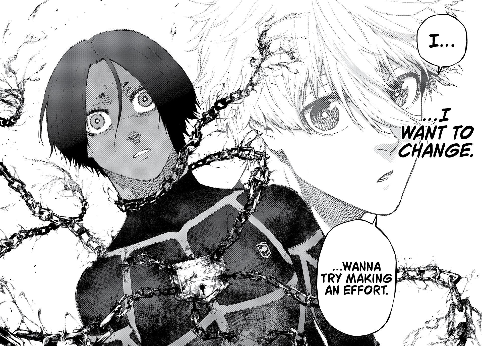 What do the chains in the volume covers *really* mean ? : r/BlueLock