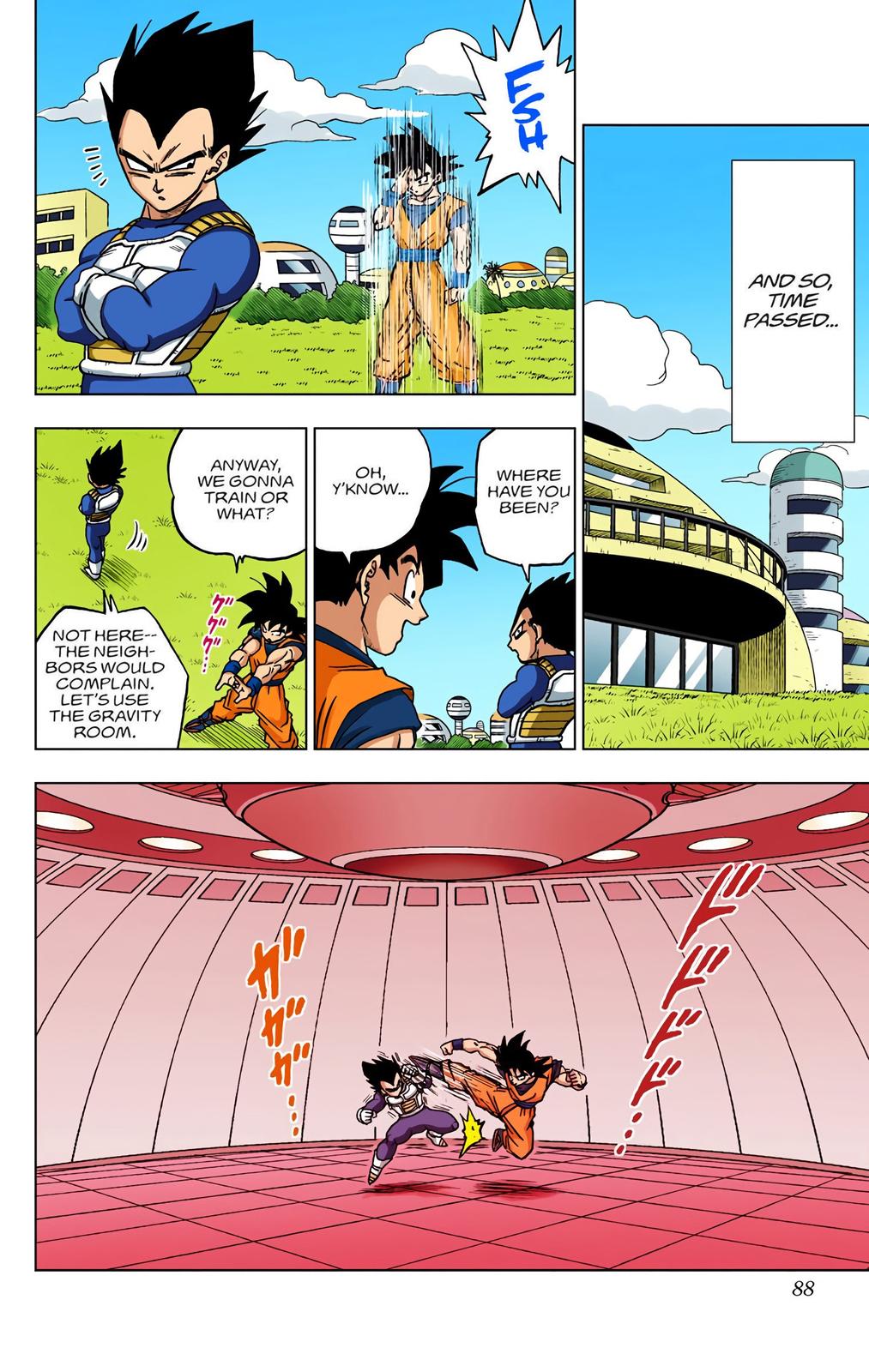 About Inaccessible speed manga Goku : r/PowerScaling
